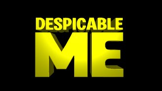Despicable Me Logofont Almie Bold Sans Serif Font: Bold And Funky Sans